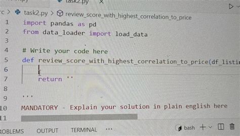 Write A Python Function That Takes A Dataframe And Returns The Review Score With The Highest