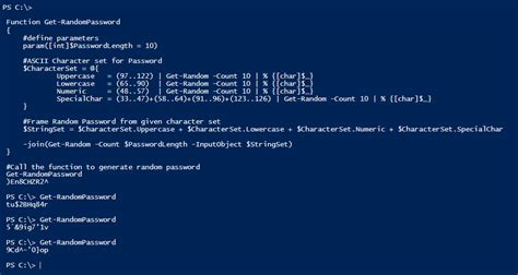 Powershell To Generate A Random Password Sharepoint Diary