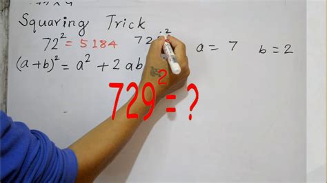 Quick Squaring Trick By Algebraic Formula YouTube Quick Squaring Trick By Algebraic Formula YouTube