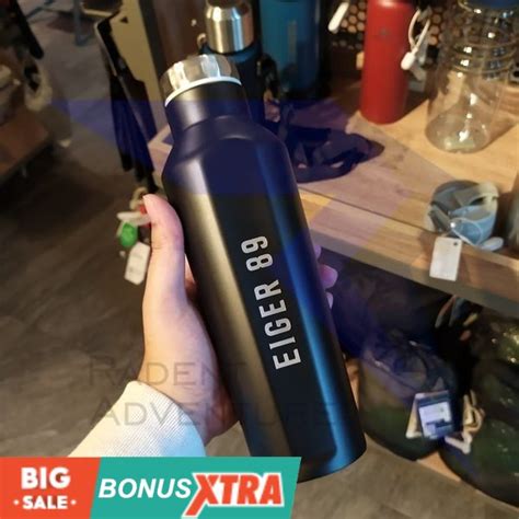 Jual Botol Eiger1989 Selfoss Bottle 500 Ml 91000 5774 Black Hitam Original Murah Keren Awet