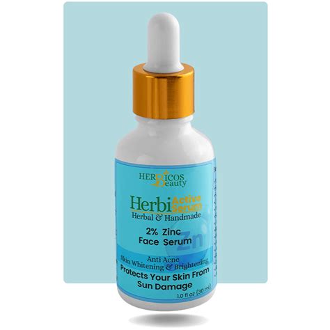 Zinc Face Serum Herbicosbeauty