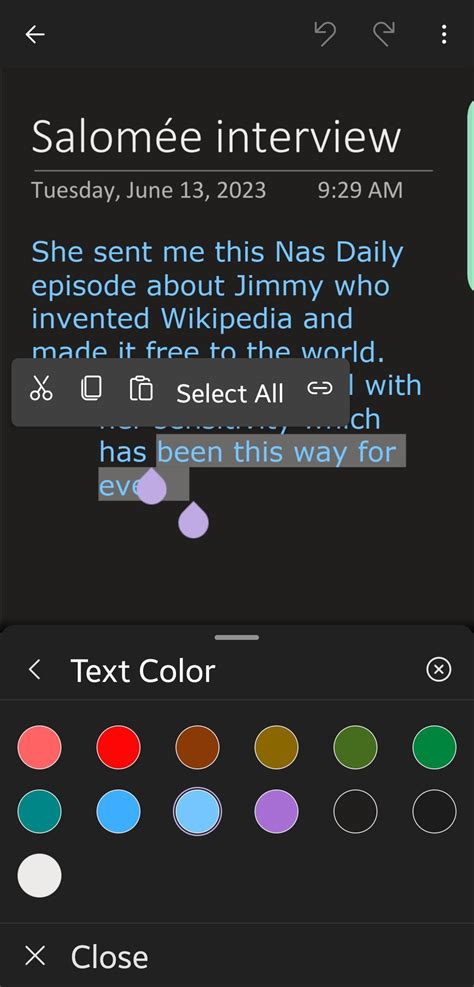 Android Format Bar Is Back 😍 Ronenoteandroid