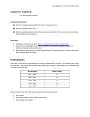 CSC 101 Lab 7 Gradebook Docx Last Updated 11 17 2022 10 46 A11 P11 Assignment Gradebook CSC