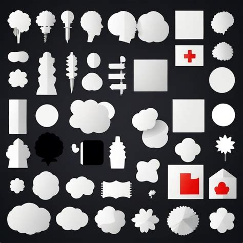Memory Vector Set White Background Isolated A High Quality Premium AI Generated Vector