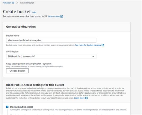 Backup Elasticsearch 7x Indices To S3 Setup Index Snapshots By