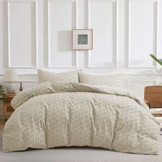 Circle Clipped Jacquard Duvet Cover Set Bed Bath Beyond 38425122