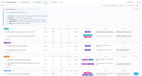 Free RAID Log Templates In Excel And ClickUp