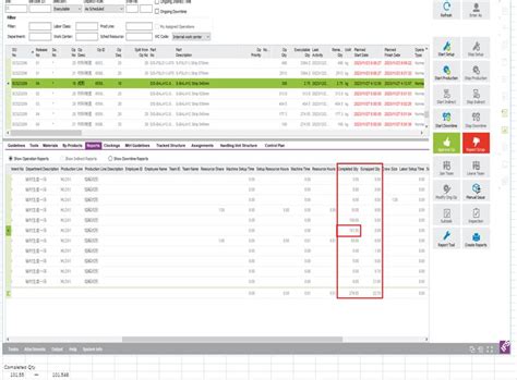 how to display the quantity to the third decimal place on shop floor