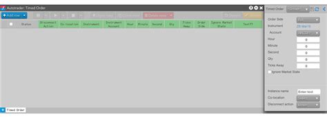 Managing Algo Templates Autotrader Help And Tutorials