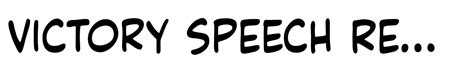Victory Speech Font Webfont And Desktop Myfonts