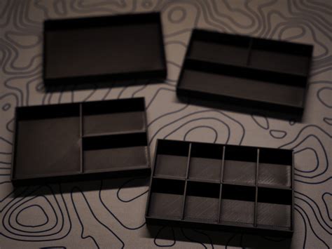 Lightweight Stackable Parts Sorting Trays By Borgotechspace Makerworld Download Free 3d Models