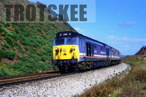 35mm Slide Br British Railways Diesel Loco Class 50 50029 1991 Dawlish