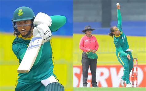 Hat Trick And 74 Chloe Tryon Enjoys Best Day Of Her Life To Seal Consolation Win For Sa