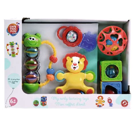 One Two Fun Coffret mes premiers jouets pas cher - Auchan.fr