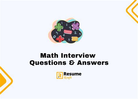 top 26 math interview questions with example answers 2025 in 2025