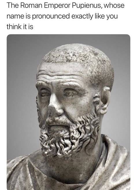 My Favorite Roman Emperor Pupienus Rhistorymemes
