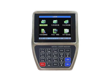 Shovel Loader Scales Build In Thermal Printer Shovel Loader Indicator With Dc24v Power Supply