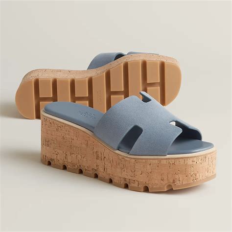 Sandales Eze 30 Bleu Hermès France