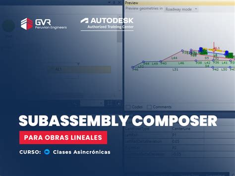 Subassembly Composer Para Obras Lineales Gvr Pe