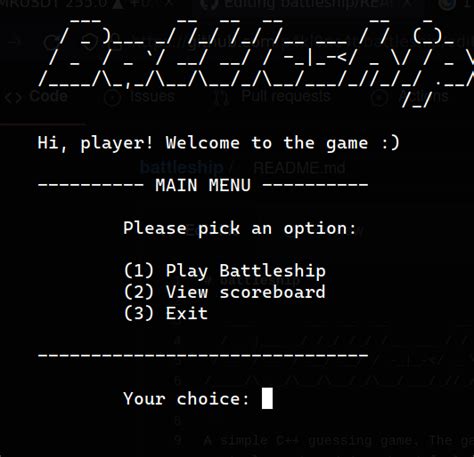 Github Lc Atbattleship A Simple C Guessing Game