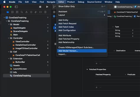 Migration In CoreData Mobikul