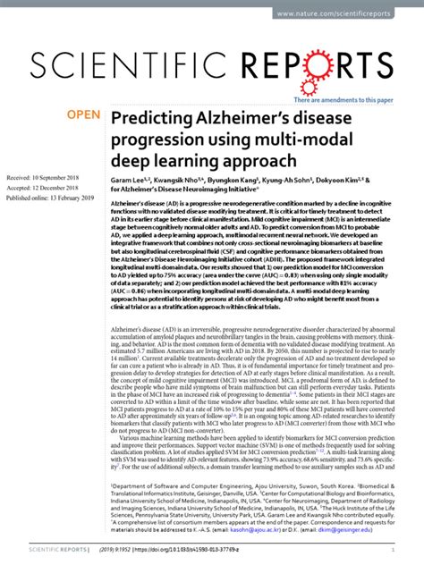 predicting alzheimer s disease progression using multi modal deep