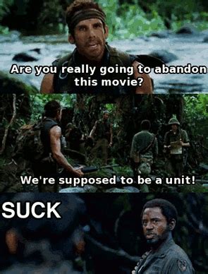 Robert Downey Jr Tropic Thunder  Wiffle