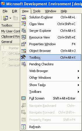 Visual Studio NET Reference Industrial IoT Data Platform