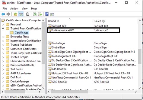 Troubleshooting Tip Ssl Vpn Certificate Issues Fr Fortinet Community