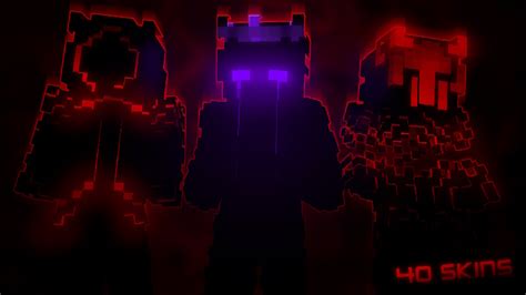 Shadow Entities By Ninja Squirrel Gaming Minecraft Skin Pack