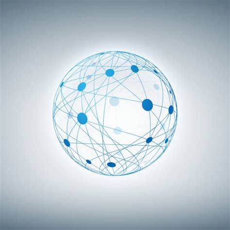 1400 Geometric Polygonal Lines Sphere With Connected Dots Stock Illustrations Royalty Free