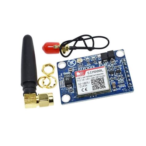 Jual Sim 800l V20 Modul Gsmgprs 5 Volt Microsim Modul Sms Arduino