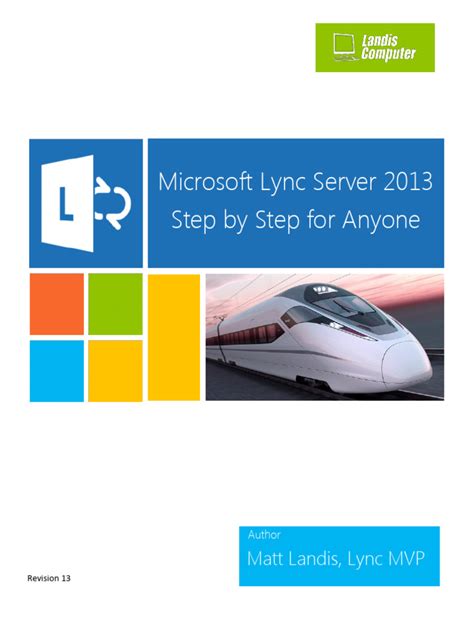 Microsoft Lync Server 2013 Step By Step For Anyone Rev013 Pdf Internet Information