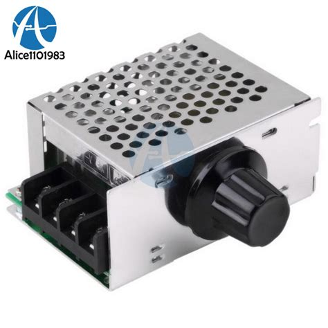 4000w 220v ac scr motor speed controller module voltage regulator
