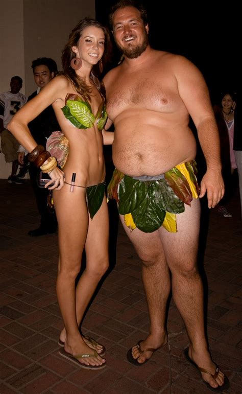 Sexy Adam And Eve Halloween Costume