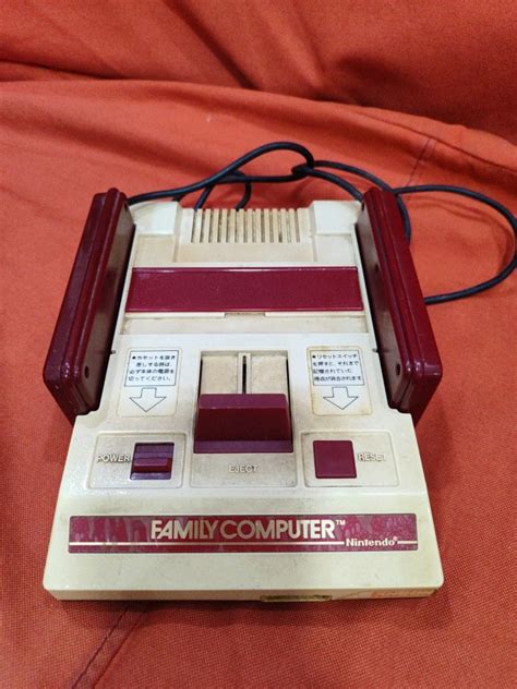 Original Japanese Famicom Console Video Gaming Video Game Consoles Nintendo On Carousell