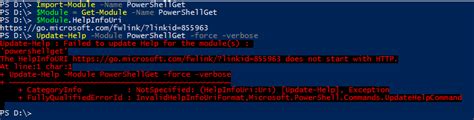 Update Help Is Not Actually Supported · Issue 6155 · Powershellpowershell · Github