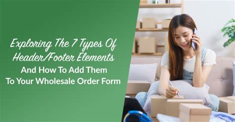 Header Footer Elements Types And How To Add Them To A Form