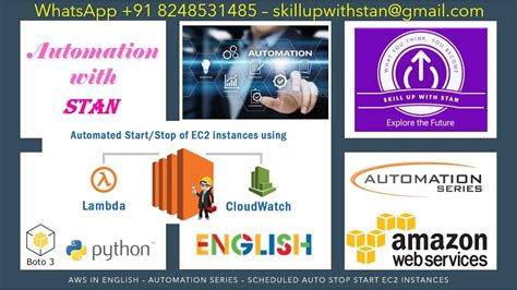 Aws Automation Series Scheduled Auto Start Stop Ec2 Instance Method 2 English Youtube