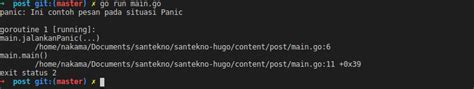 Cara Mengatasi Error Handling Pada Golang Santekno Tech Tutorials And Trends