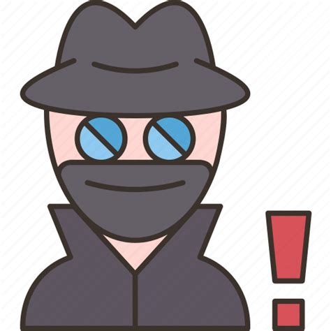 Hacker Intruder Threat Cybercrime Thief Icon Download On Iconfinder