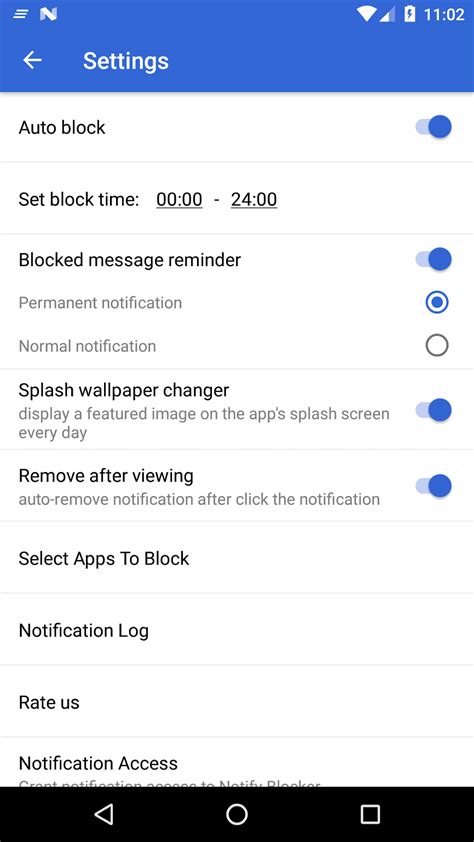 tidypanel notification blocker apk for android download