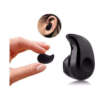 Mini Fone De Ouvido Sem Fio Bluetooth V Micro Preto Submarino