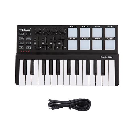 25 Key Usb Keyboard And Drum Pad Midi Controller Fruugo UK