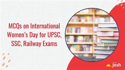 Top Mcqs On International Womens Day For Upsc Ssc Railway Exams