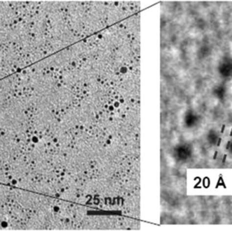 Tem Of Copper Particles In The Ils Of 1 Butyl 3 Methyl Imidazolium