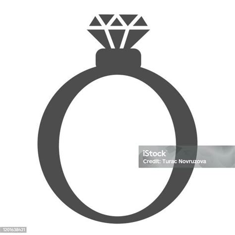 보석 반지 솔리드 아이콘입니다 로맨틱 한 결혼식 또는 약혼 반지 다이아몬드 그림 흰색에 고립 다이아몬드 링 기호 문말 스타일 디자인 웹 및 응용 프로그램을 위해 설계 Eps
