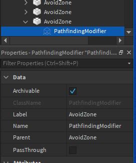 Pathfinding Modifiers Scripting Support Developer Forum Roblox