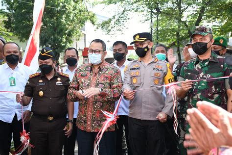 Dandim 0822 Bondowoso Resmikan Kampung Pancasila