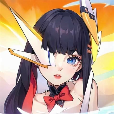 Ruby Mlbb Ilustrasi Karakter Gambar Animasi Kartun Lukisan Jepang